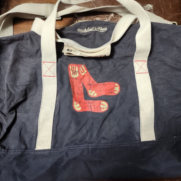 Mitchell & Ness | Bags | Vintage Mitchell Ness Baseball Boston Red Sox ...